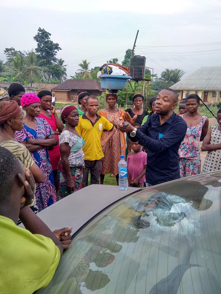 Unubiko Foundation donates hand sanitizers to Abam communities in Abia ...