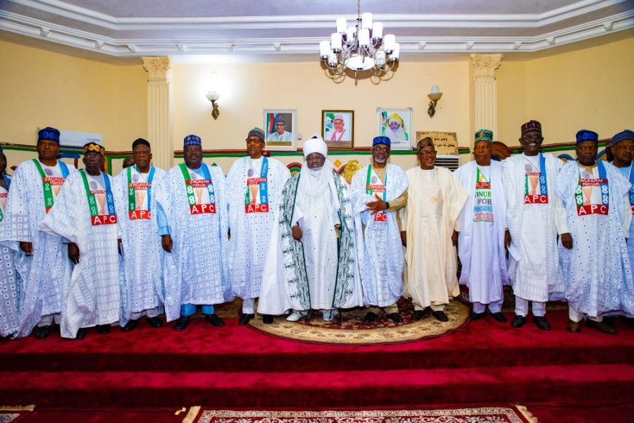 The Day In Pictures: President Buhari visits Emir of Bauchi | Per ...