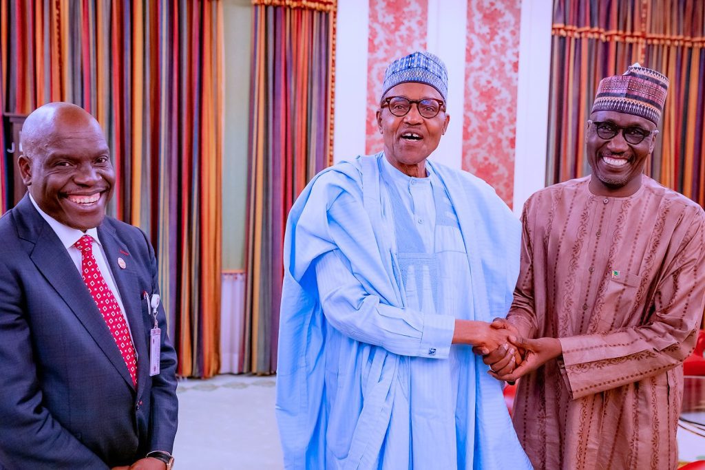 The Day In Pictures: President Buhari receives Joint Briefing from GCEO ...