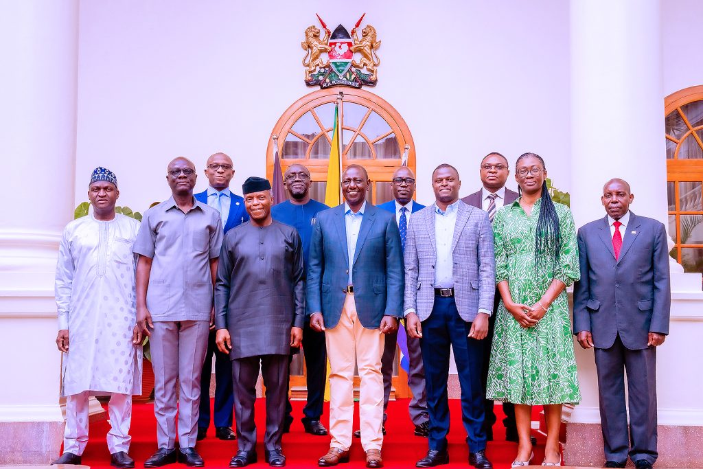 The Day In Pictures: VP Yemi Osinbajo receives President of Kenya Mr ...