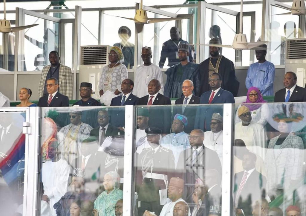 The Day in Pictures: Pres. Bola Ahmed Tinubu at His Swearing-In Ceremony as Nigeria's New ...