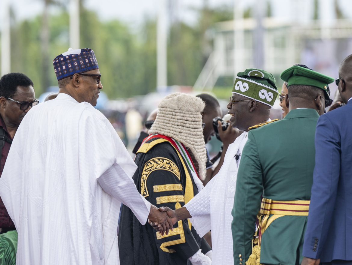 The Day in Pictures: Pres. Bola Ahmed Tinubu at His Swearing-In Ceremony as Nigeria's New ...
