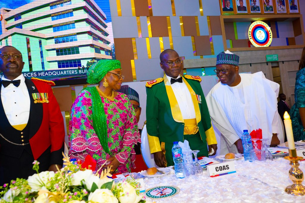 The Day in Pictures: Pres. Buhari Attends Regimental Dinner Night | Per ...