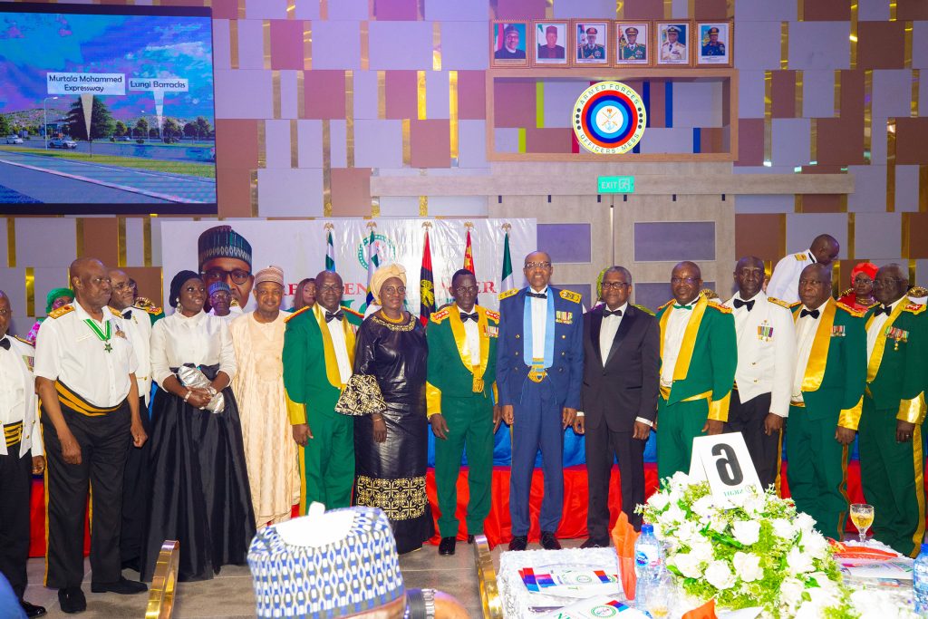 The Day in Pictures: Pres. Buhari Attends Regimental Dinner Night | Per ...