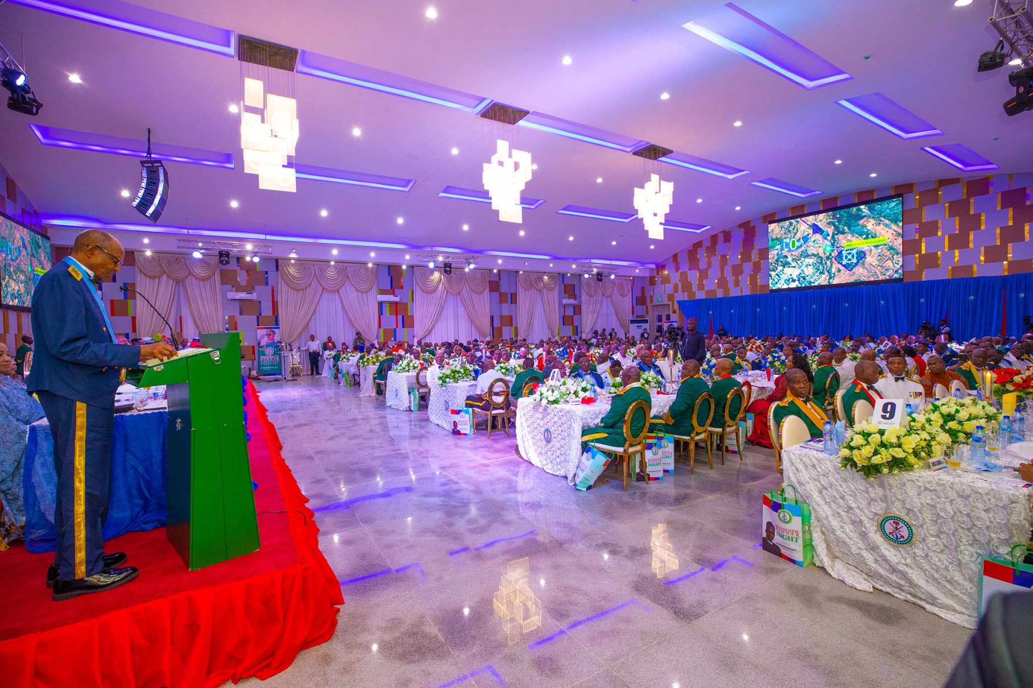 The Day in Pictures: Pres. Buhari Attends Regimental Dinner Night | Per ...