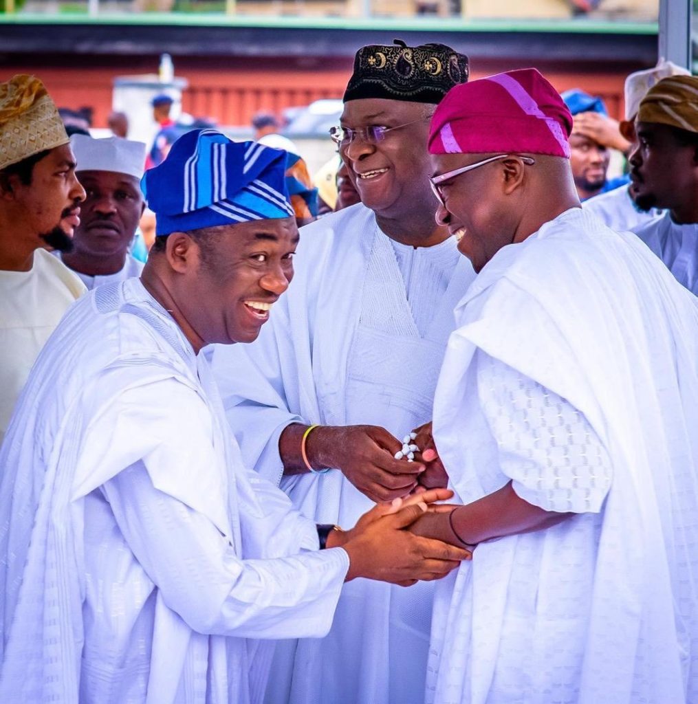 The Day in Pictures: Pres. Bola Ahmed Tinubu Observes Eid Prayers with ...