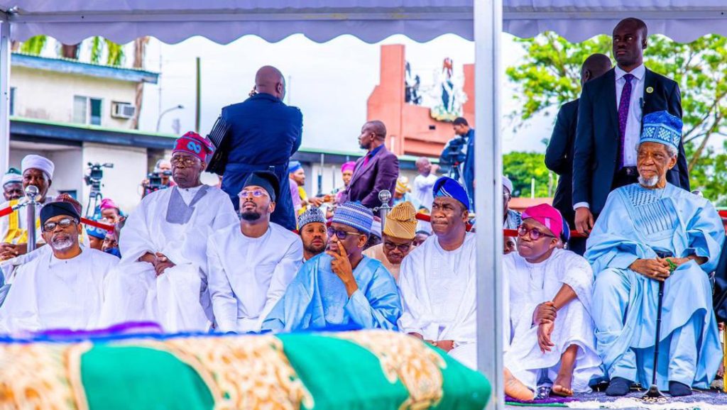 The Day in Pictures: Pres. Bola Ahmed Tinubu Observes Eid Prayers with ...