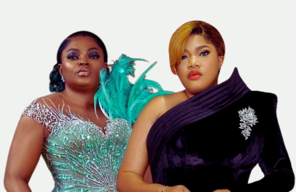 Toyin Abraham bows to pressure, acknowledges Funke Akindele’s supremacy ...
