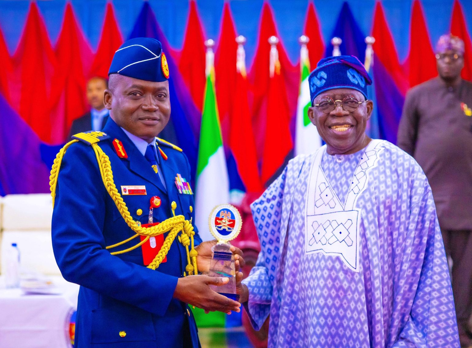 The Day in Pictures: Pres. Bola Ahmed Tinubu at the graduation ceremony ...