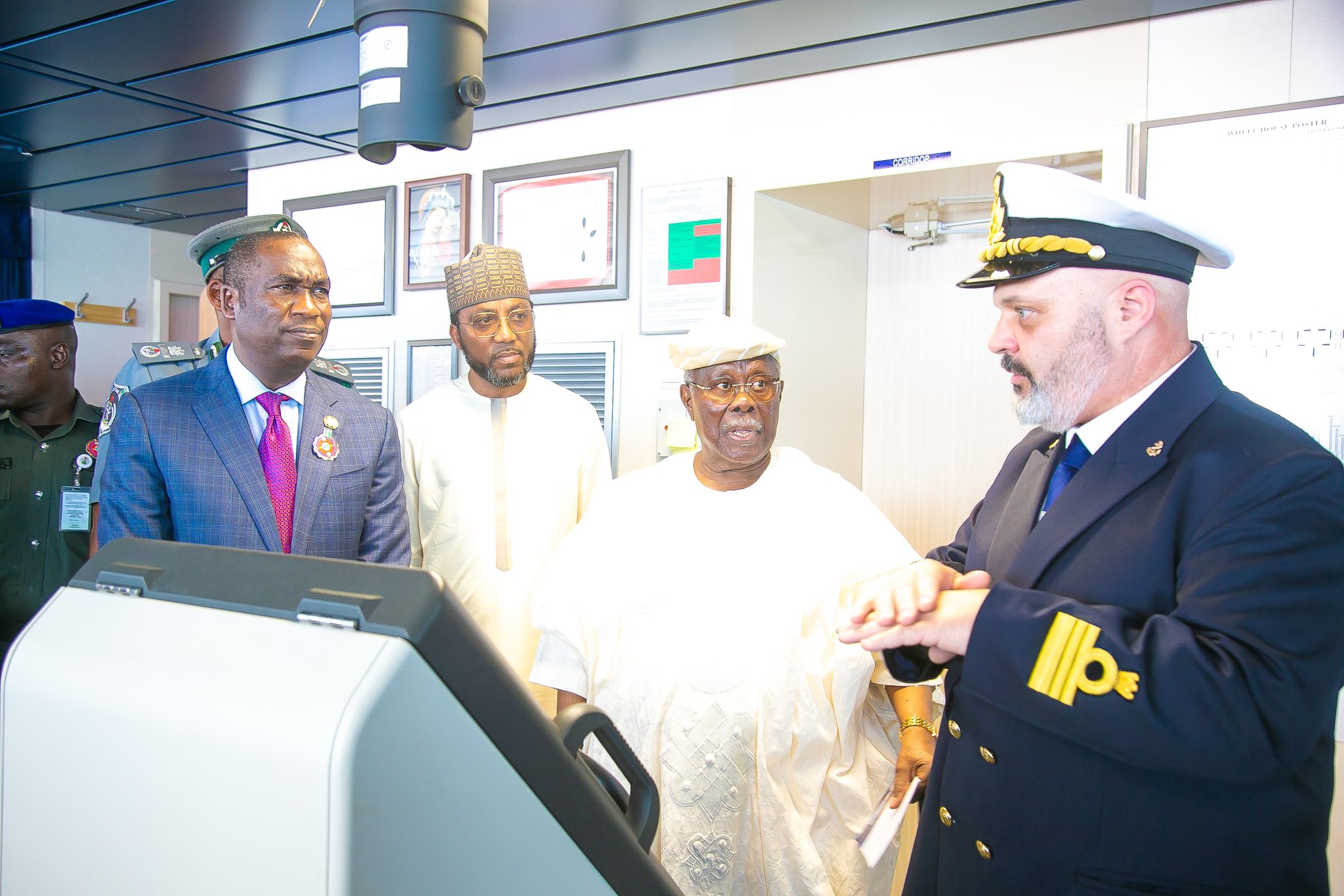 Lagos port berths world's largest container, "MV Great Lagos" | Per ...