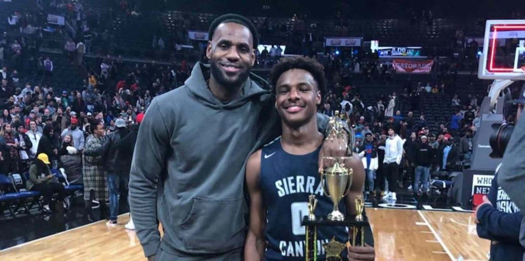 Bronny James joins LeBron with Lakers as father-son duo makes NBA history | Per Second News