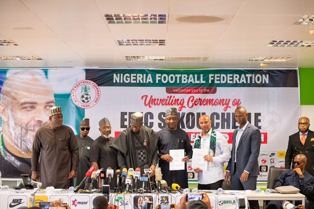 The Day in Pictures: Nigerian Football Federation (NFF) Unveils Eric ...