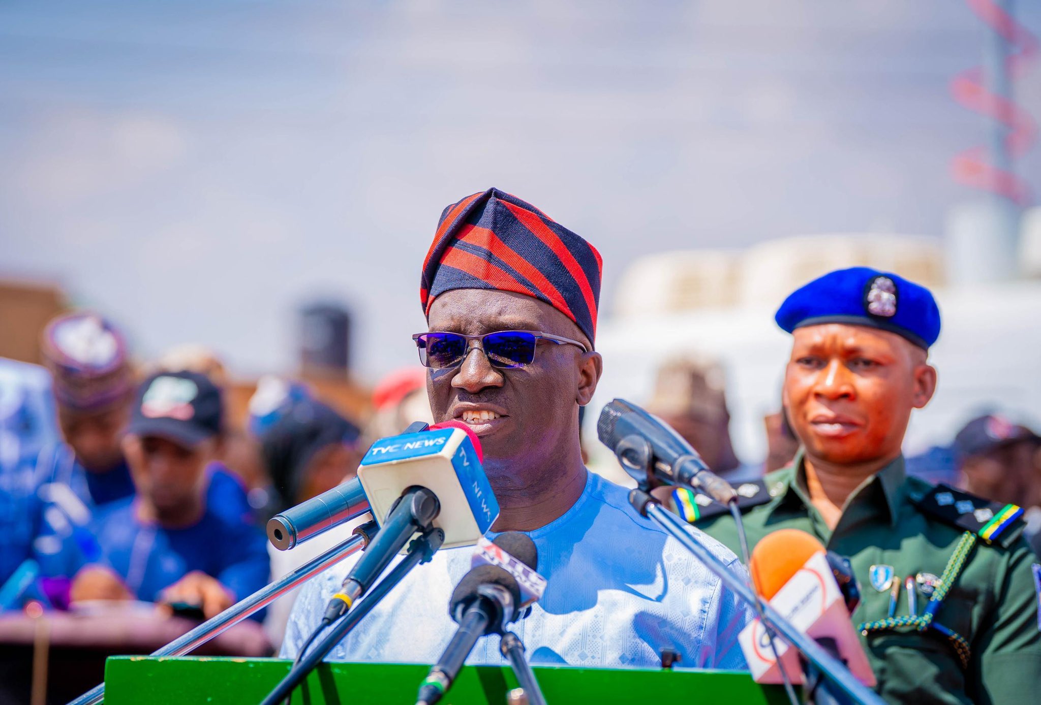 Okpebholo to commissioners: It's a must to wear Tinubu signature cap, I ...